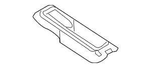 2004-2006 Audi Storage Tray 8P0-863-284-6PS | Genuine Audi Parts