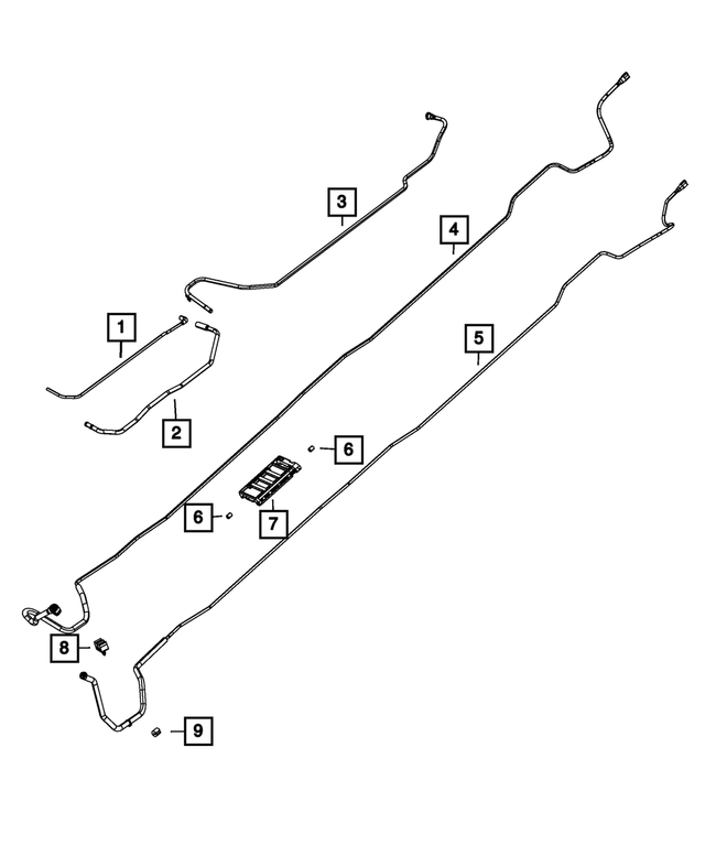 2011-2012 Ram Fuel Supply Tube 68004170AE | Mopar.com National eStore