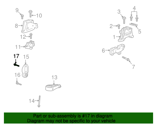 11610904 - Multi-Purpose Bolt 2018-2023 GM | Chevrolet Parts Direct