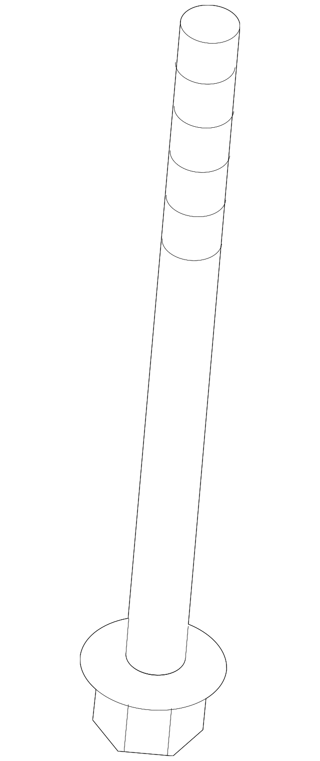 2018-2024 GM Transmission Mount Strut Bolt 11546386 GM | GMPartsDirect.com