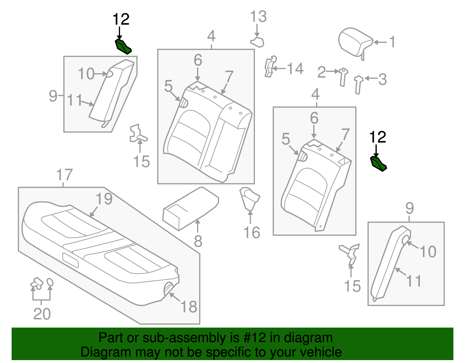 2006-2011 Hyundai Azera Guide 89310-3L000-X6 | Hyundai Parts Catalog