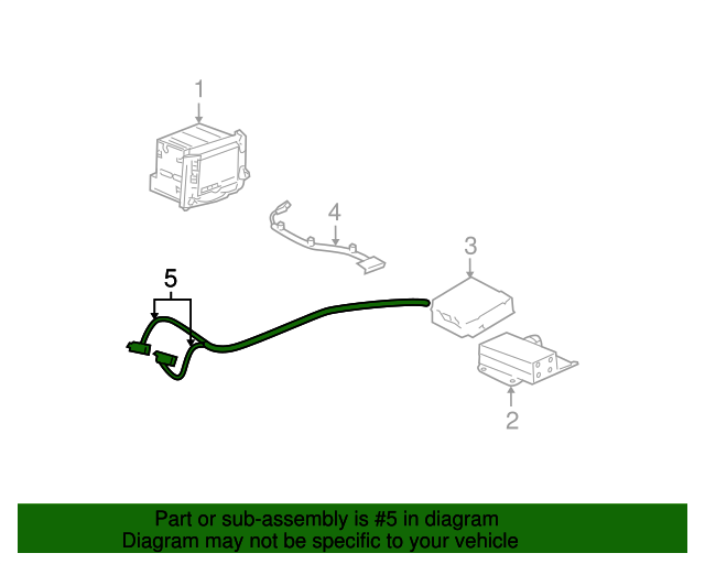 25726776 GM Antenna Cable | GM Parts Store