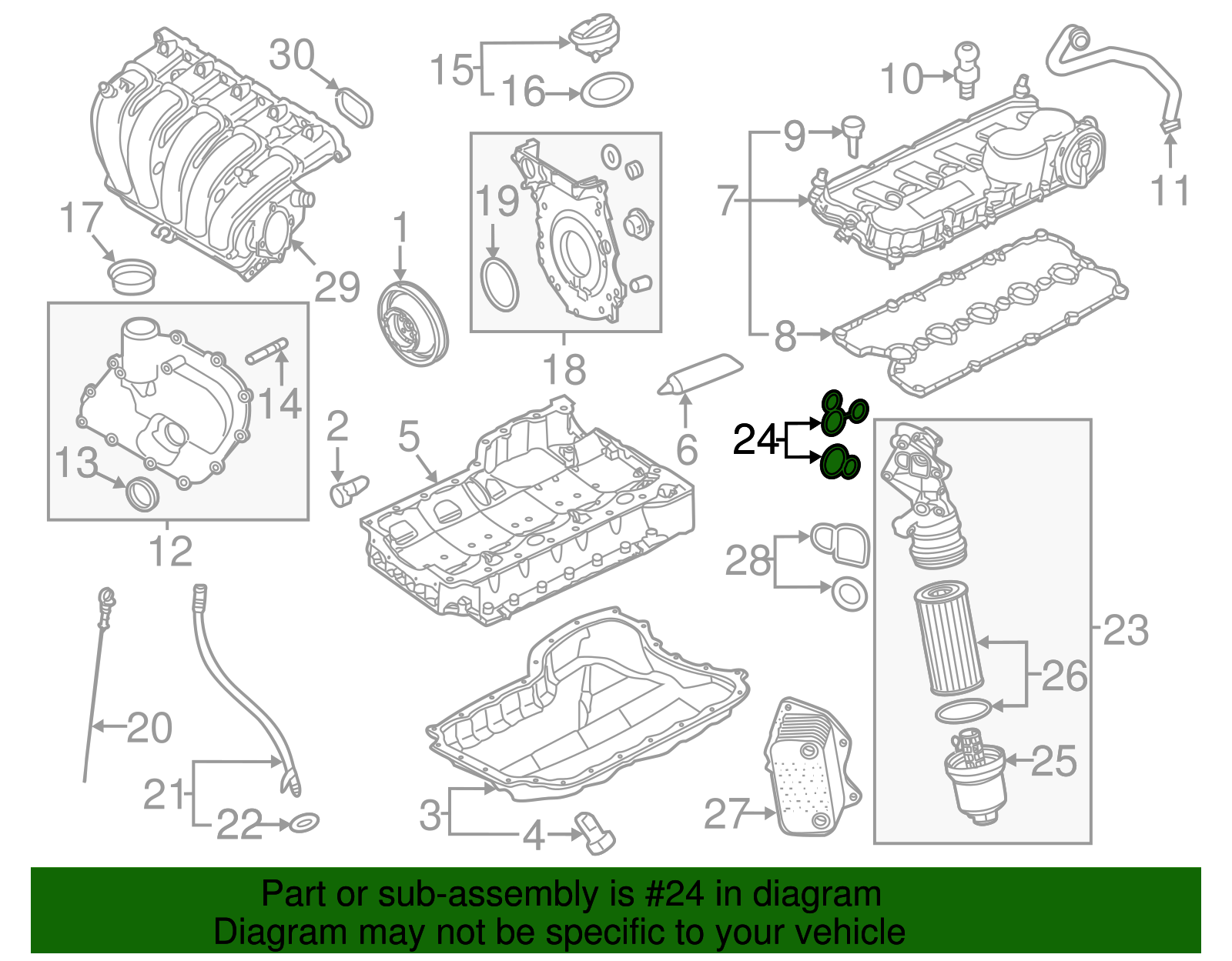 07K-115-441 - OEM NEW 2005-2014 VW Volkswagen Jetta Beetle Oil Filter ...