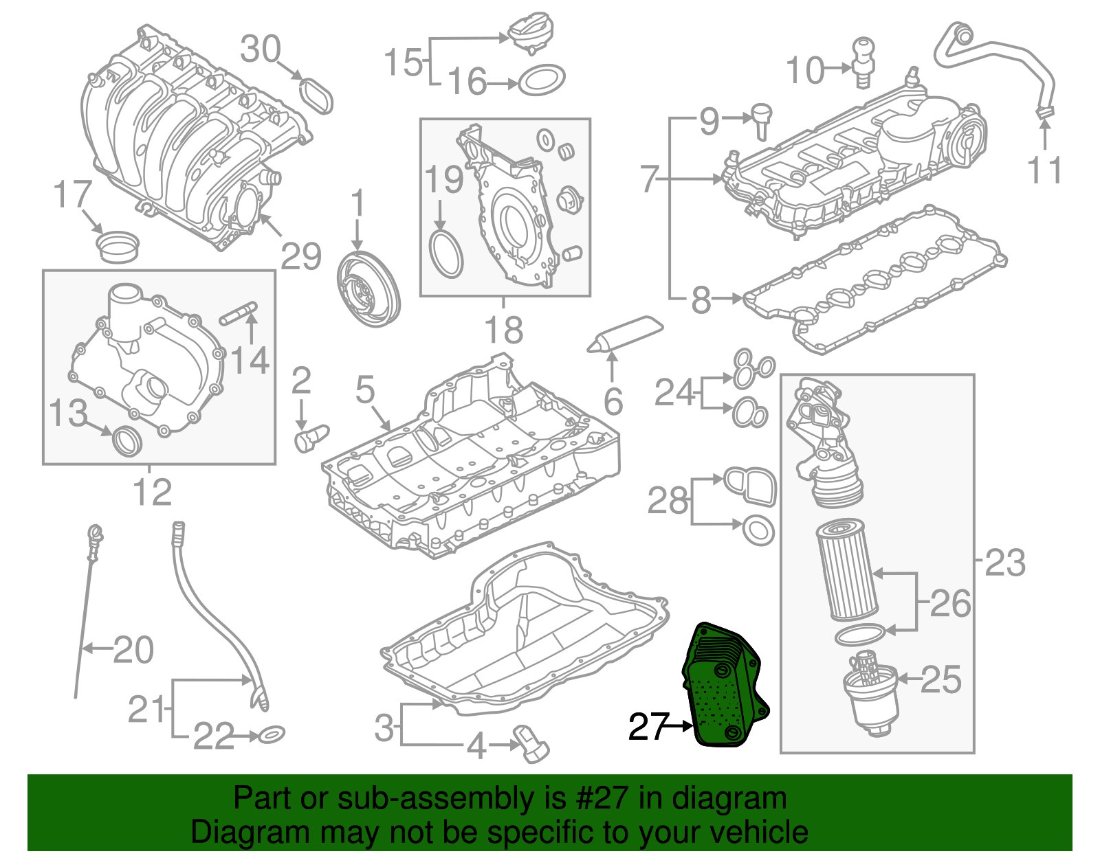2005-2014 Volkswagen Oil Cooler 07K-117-021-C | OEM VW Parts Haus