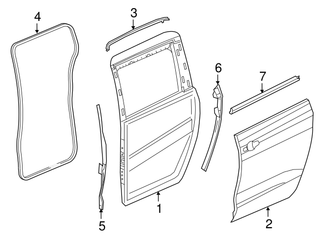 Door 68185690AN | Mopar Parts Canada