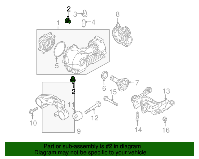 2004-2008 Volkswagen Engine Expansion Plug N-016-029-3 | QuirkParts