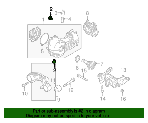 2000-2015 Audi Plug N-016-029-3 | Audi USA Parts