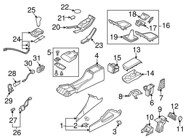 2003-2008 Subaru OEM NEW 2003-08 Subaru Forester Impreza STI Shift ...