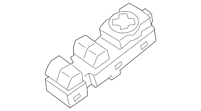 2016-2024 Ford Edge Window Switch GT4Z-14529-BB | OEM Parts Online