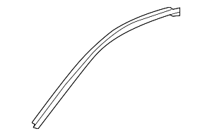 2012-2017 Toyota Camry Upper Molding 75754-06080 | Toyota Parts Center