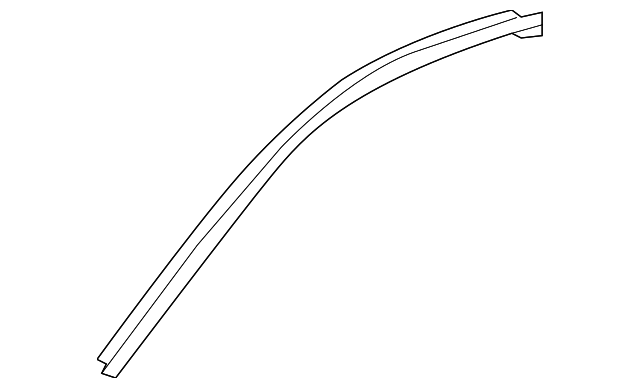 2012-2017 Toyota Camry Upper Molding 75754-06080 | Toyota Parts Center