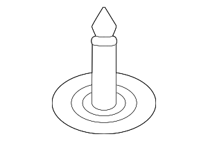 2021-2024 Ford Mustang Mach-E Rocker Molding Clip w720747s439 ...