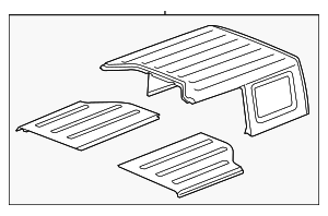 2007-2018 Jeep Hard Top 82212527 | Mopar Estores