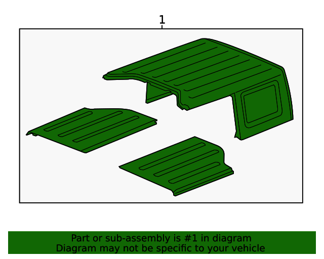 2007-2018 Jeep Hard Top 82212527 | Mopar Estores