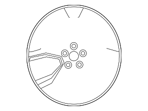 2022-2024 Ford Edge Wheel, Alloy NT4Z-1007-A | QuirkParts