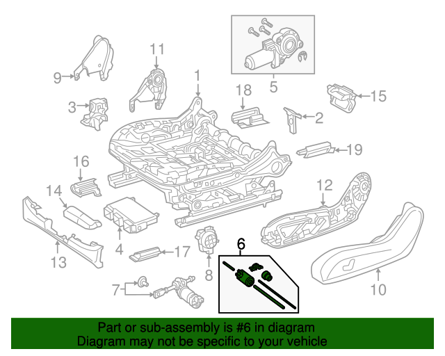 000-910-26-09 - Seat Motor 2017-2023 Mercedes-Benz | Mercedes-Benz USA ...