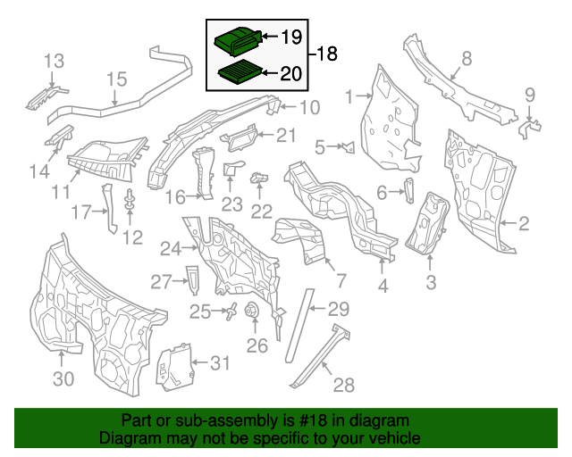 Flacon 238-899-04-00-64 | AutoNationParts.com