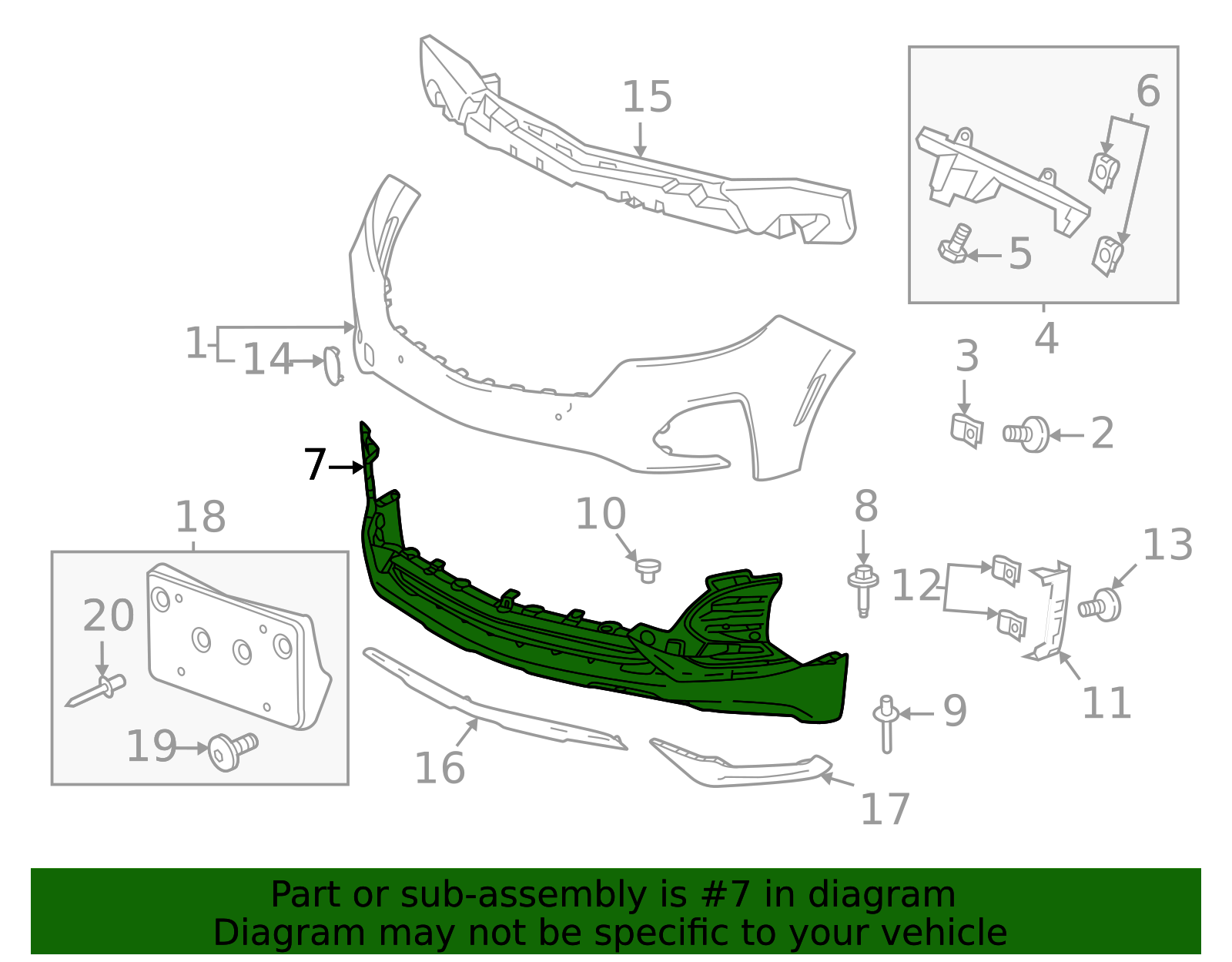 2022-2024 Chevrolet Equinox Lower Cover 85542450 GM | GMPartsDirect.com