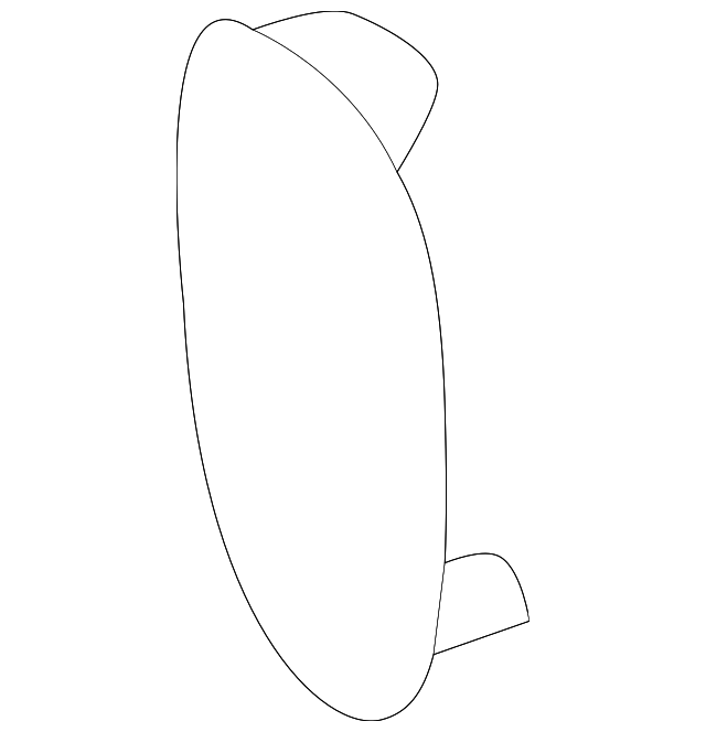 2022-2024 Chevrolet Equinox Front Bumper Fascia Tow Eye Access Hole ...