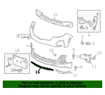 2022-2024 Chevrolet Equinox Molding 84792993 GM | GMPartsDirect.com