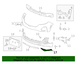 OEM GM Molding For 2022-2024 Chevrolet Equinox - Part No. 84896861 ...