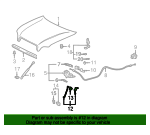 2003-2006 Toyota Tundra Hood Latch 53550-0C011 | OEM Parts Online