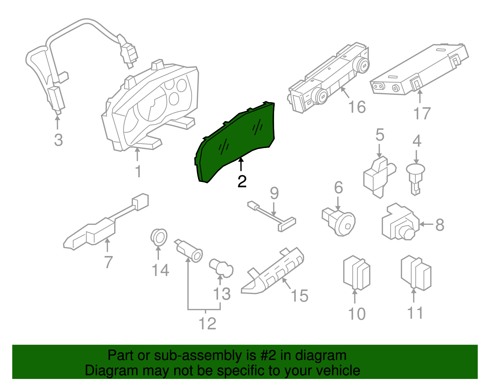 2009-2024 Nissan GT-R Cluster Lens 24813-JF00A | Ziegler Nissan of ...