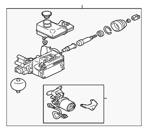 Booster Assembly, Brake 4630A479 | MitsubishiParts.com
