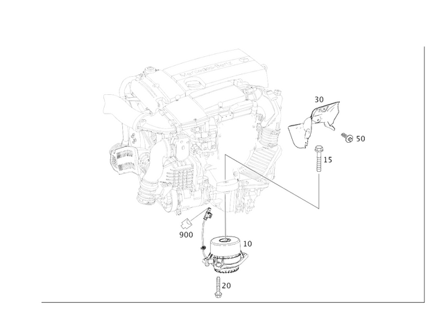 222-240-11-18 - Transmission Bearing 2015-2020 Mercedes-Benz | Mercedes ...