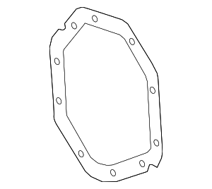2019-2025 GM Front Differential Carrier Gasket 84428297 GM ...
