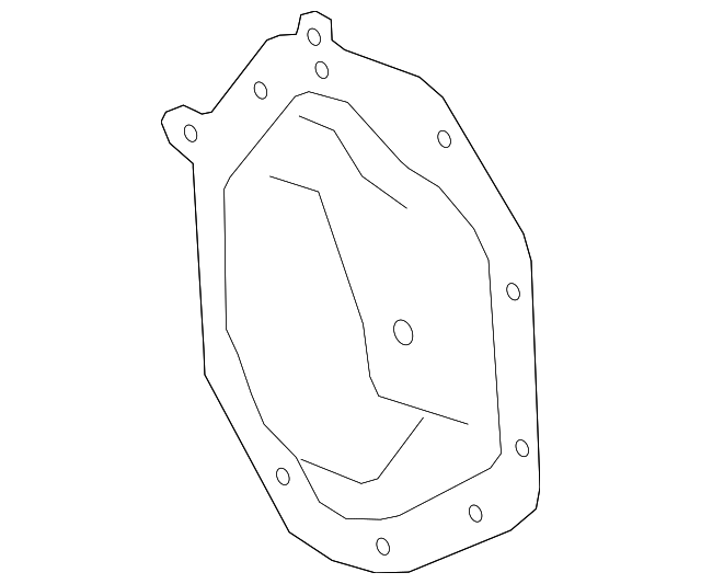 2019-2023 GM Front Differential Carrier Cover 84428296 | Auto Parts Express