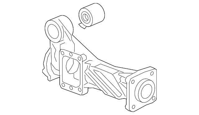 2019-2023 GM Front Drive Axle Inner Shaft Housing 84428327 ...