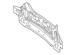 205-640-42-00-64 - Rear-End Center Section Mercedes-Benz USA Parts