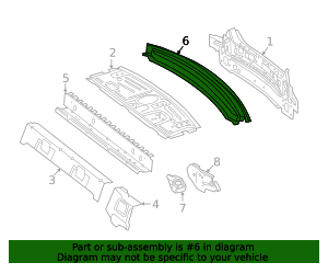 205-640-09-71 - Package Tray Bracket 2015-2021 Mercedes-Benz ...