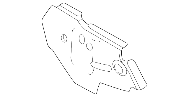 205-646-02-45 - Frame Stiffener 2015-2023 Mercedes-Benz | Mercedes-Benz ...