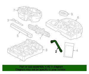 31381637 - Wheel Lug Wrench - 2007-2021 Volvo | Volvo OEM Parts Direct