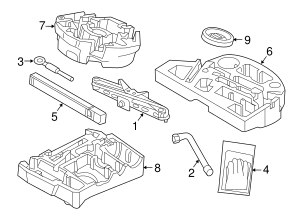 31381637 - Wheel Lug Wrench - 2007-2021 Volvo | Volvo OEM Parts Direct
