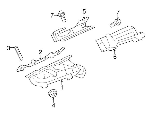 bl3z9a462a - Heat Shield 2011-2014 Ford F-150 | AutoNation Parts