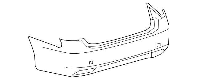 2007-2009 Lexus Bumper Cover 52159-50912 | Genuine Lexus Parts