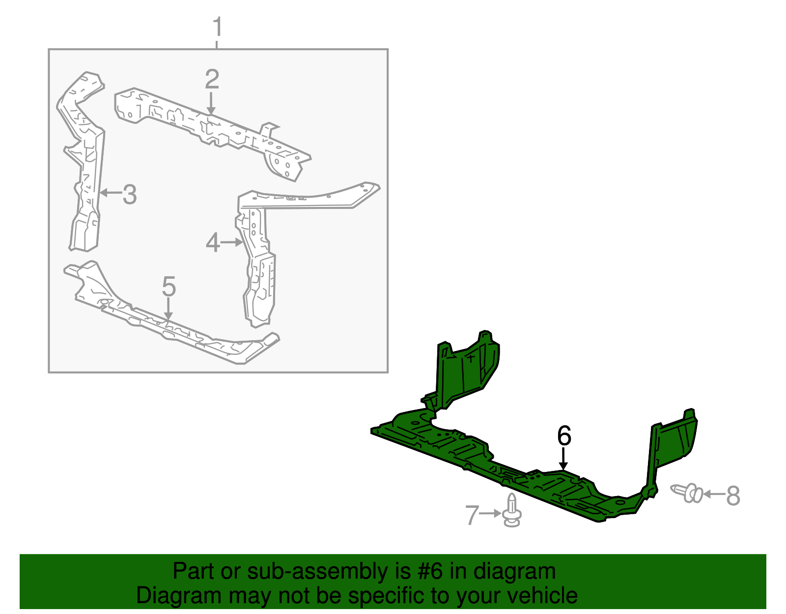 2006-2011 Honda Civic Splash Shield 74111-SNA-A00 | OEM Parts Online