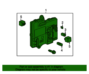 2011-2012 Chevrolet Malibu Body Control Module 20941534 | OEM Parts Online
