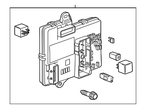 2011-2012 Chevrolet Malibu Body Control Module 20941534 | OEM Parts Online