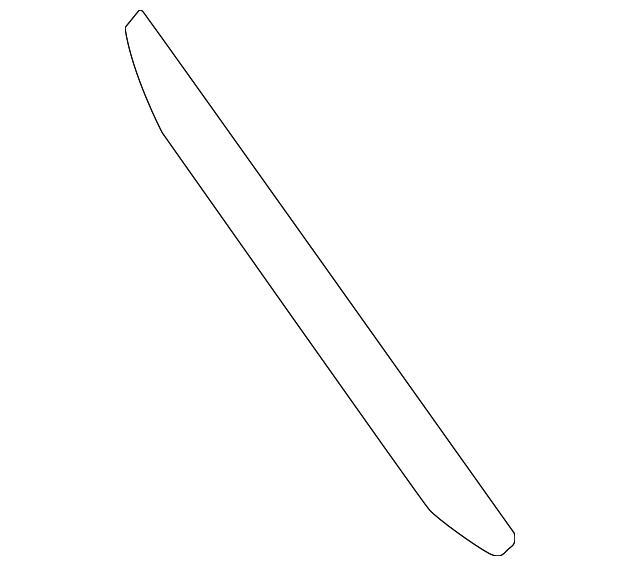 2013-2021 Nissan Frontier Tail Gate Cover 93486-9BF0A | OEM Parts Online