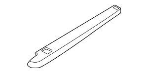 2005-2018 Nissan Frontier Bed Rail Caps, Short Bed 999T1-BR200CC ...