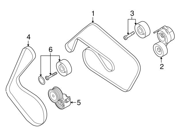 06E-903-137-T - Serpentine Belt 2012-2019 Audi | AutoNationParts.com