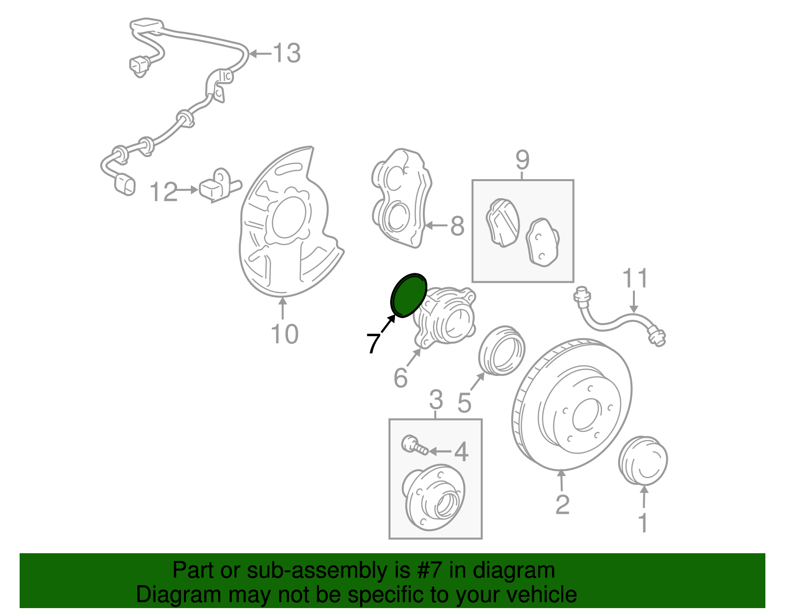 90301-92003 - Wheel Bearing O-Ring 2003-2024 Toyota | Fred Haas Toyota ...