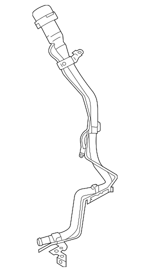 2021-2025 Nissan Rogue Filler Pipe 17221-6RR0A | Nissan Parts OEM