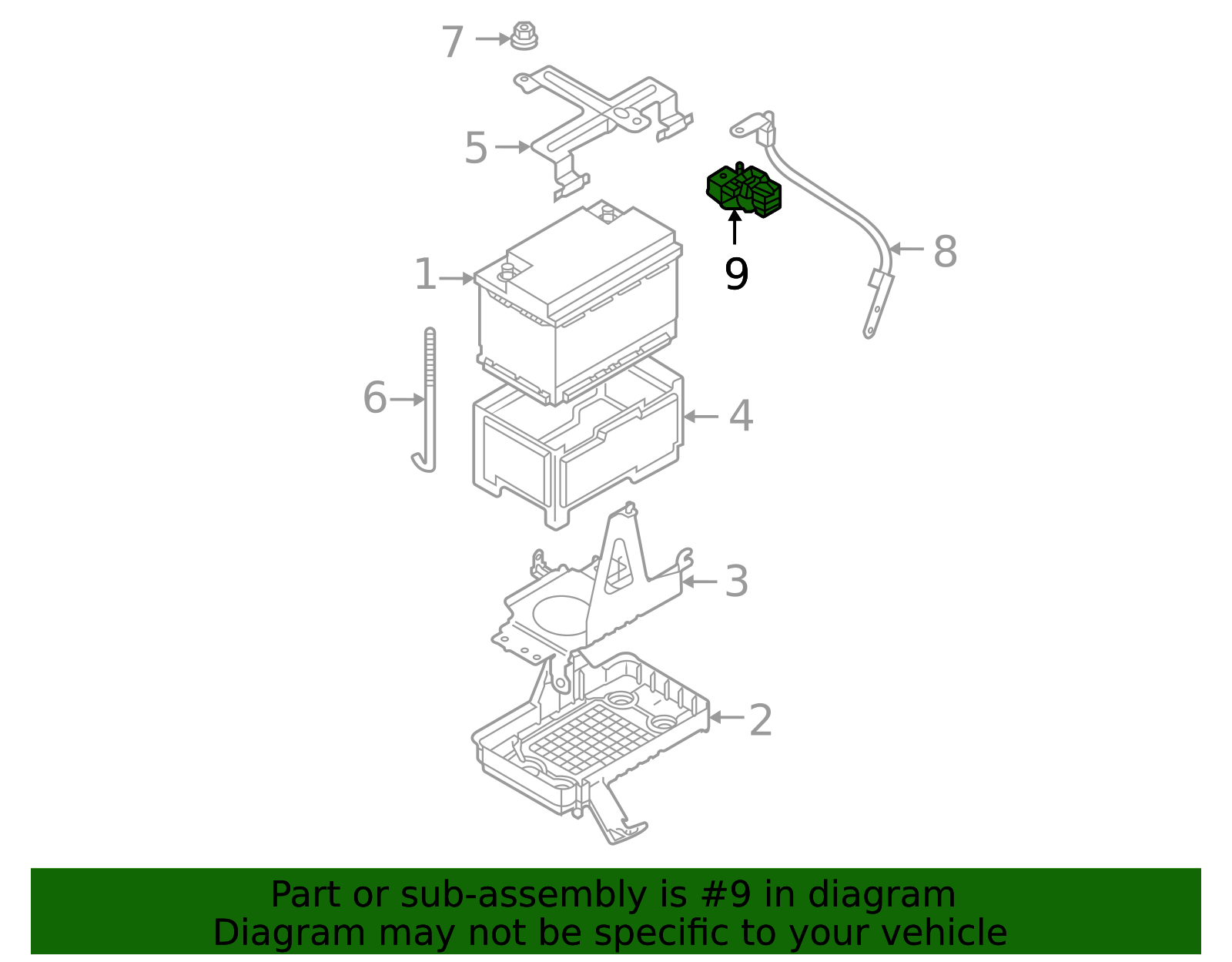 1865A483 - Battery Current Sensor 2022-2024 Mitsubishi | Mitsubishi ...