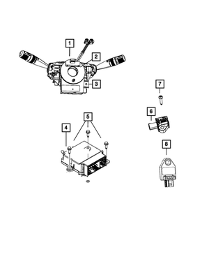 2018-2020 Dodge Journey Acceleration Sensor 68319133AA | My Mopar Parts