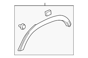 95298242 - OEM GM Wheel Opng Mldg | GMPartsCenter.net | GM Parts Center